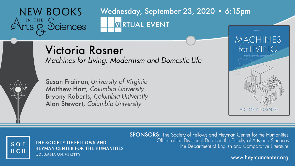 Celebrating Work by Victoria Rosner | The Department of English and ...
